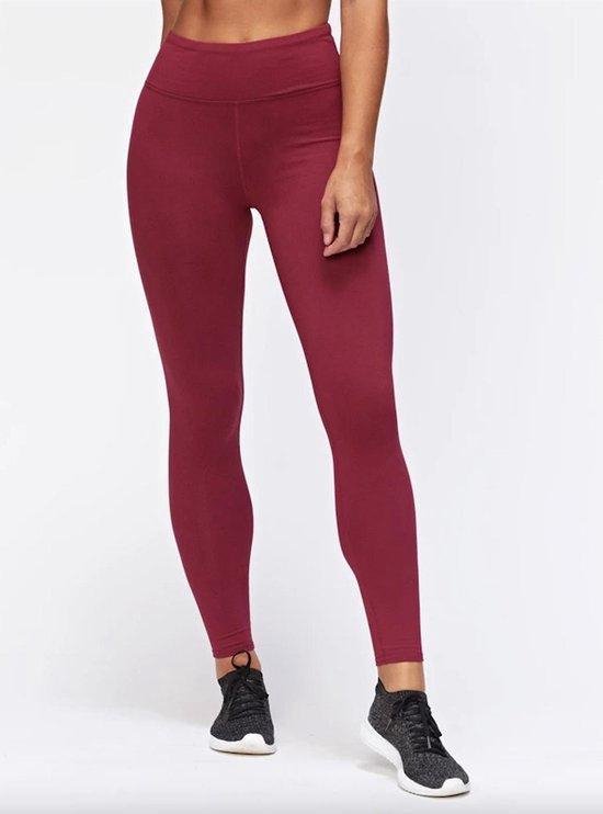 Premium kwaliteit Dames Thermo Legging - Rood - Maat XXL | bol.com
