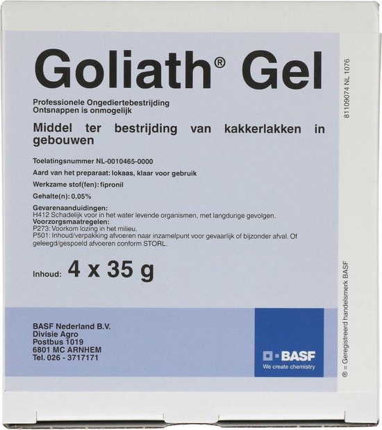 Goliath Gel tegen kakkerlakken | bol