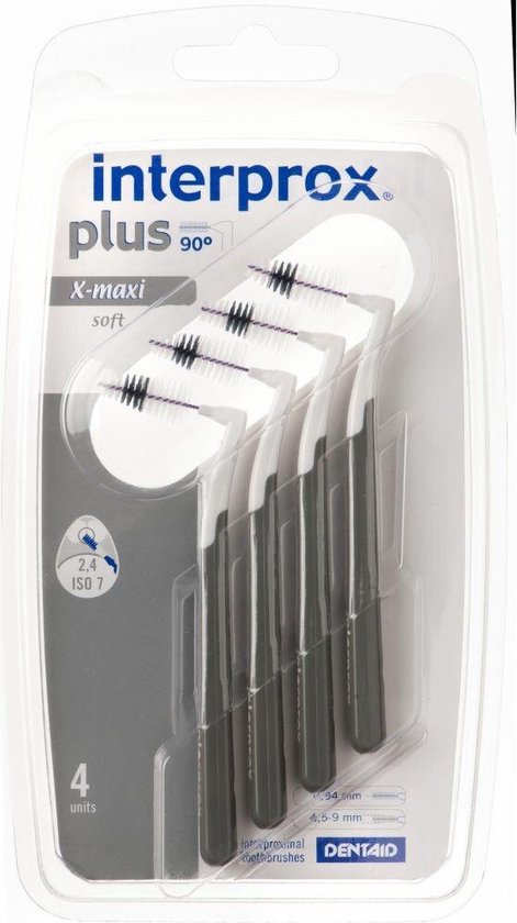 Interprox Plus X Maxi Ragers - 4,5 tot 9 mm - 4 stuks | bol.com