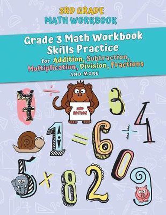 3rd Grade Math Workbook | 9781628457490 | Tpb Publishing | Boeken | bol.com