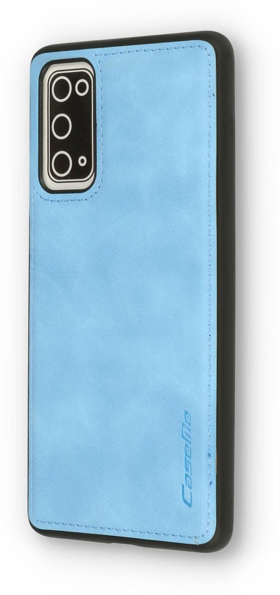 Samsung Galaxy S20 Ultra Hoesje Sky Blue - Casemania 2 in 1 Magnetic ...