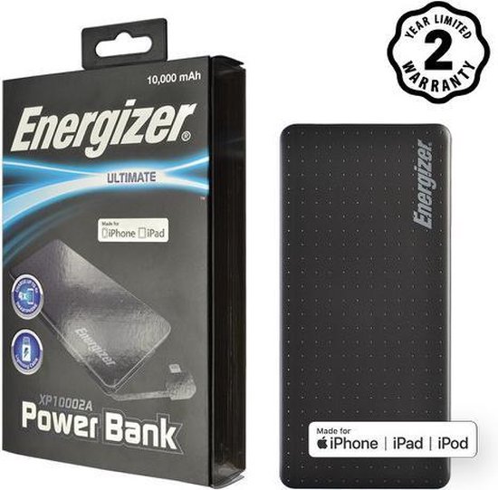 Energizer Power Packs Ultimate Premium Ed. | Met Apple Lightning ...