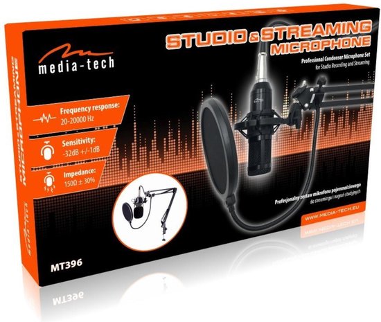 Media-Tech MT396 Professionele Studio & Streaming ...