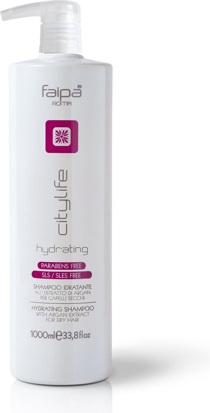 Faipa Citylife Hydrating Shampoo 1000ml voor droog haar | bol.com