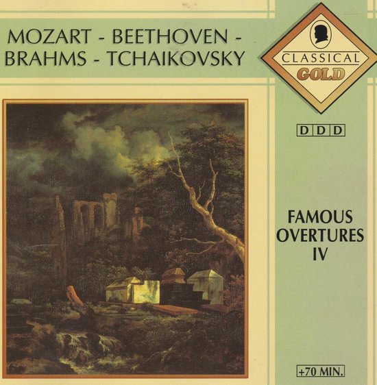 Mozart Beethoven Brahms Tchaikovsky Famous Overtures Iv, Mozart | CD (album) | Muziek | bol