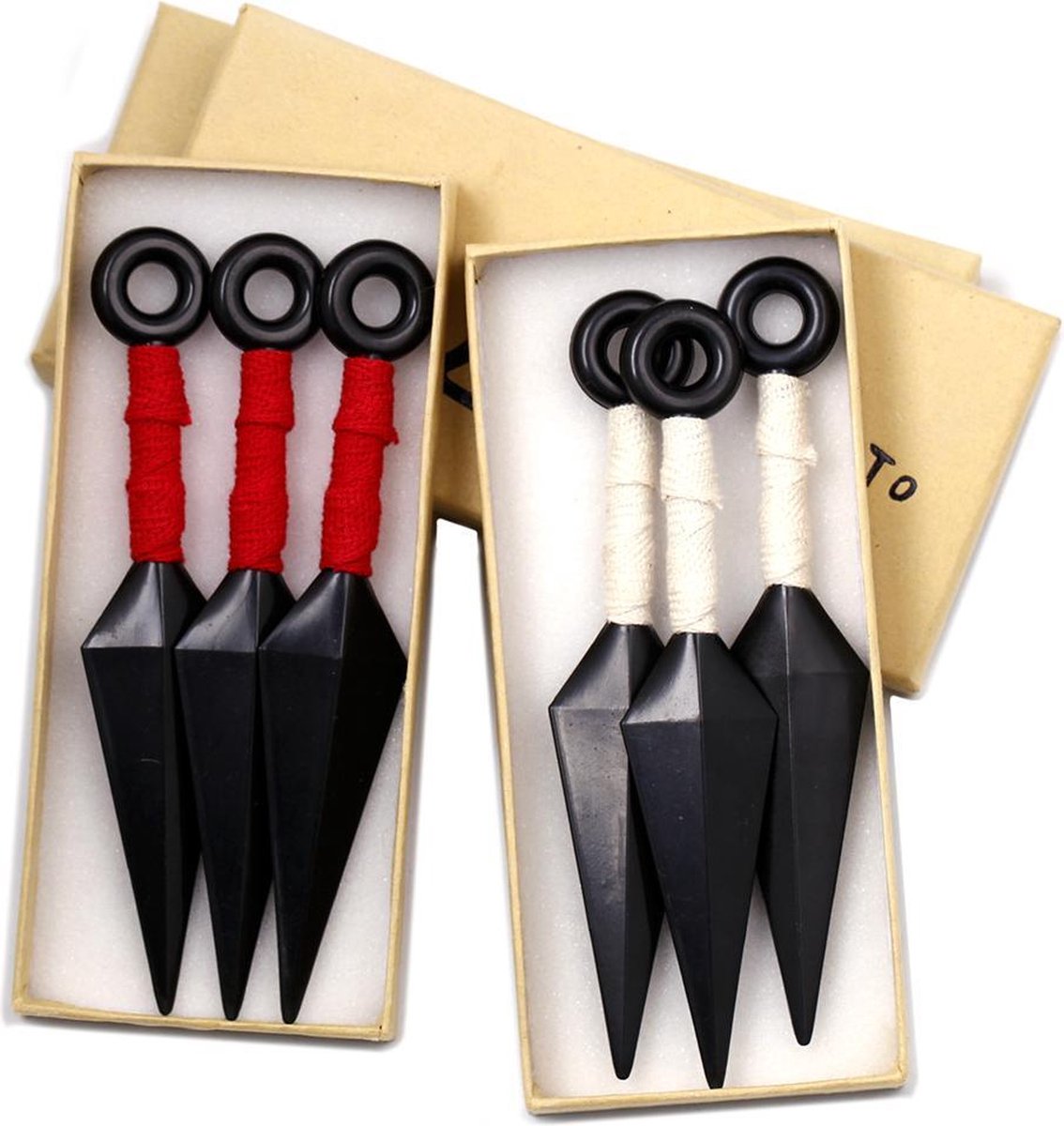 LBB Naruto - Kunai Set 3 stuks - Konoha Darts - Anime - Carnaval ...