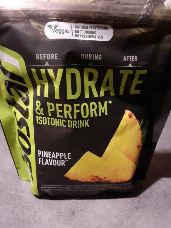 Isostar Hydrate & Perform Isotonic Drink Pineapple flavour 10 x 500ml ...