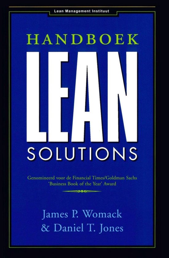 Handboek Lean Solutions | 9789078413073 | James P. Womack | Boeken | bol