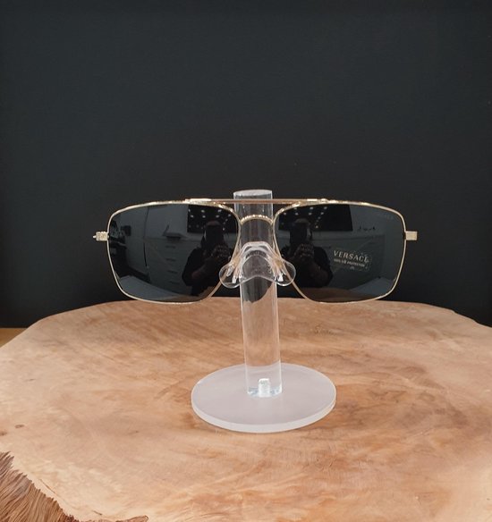 Versace Mod.2216-Goud-Grijs-61 mm | bol.com