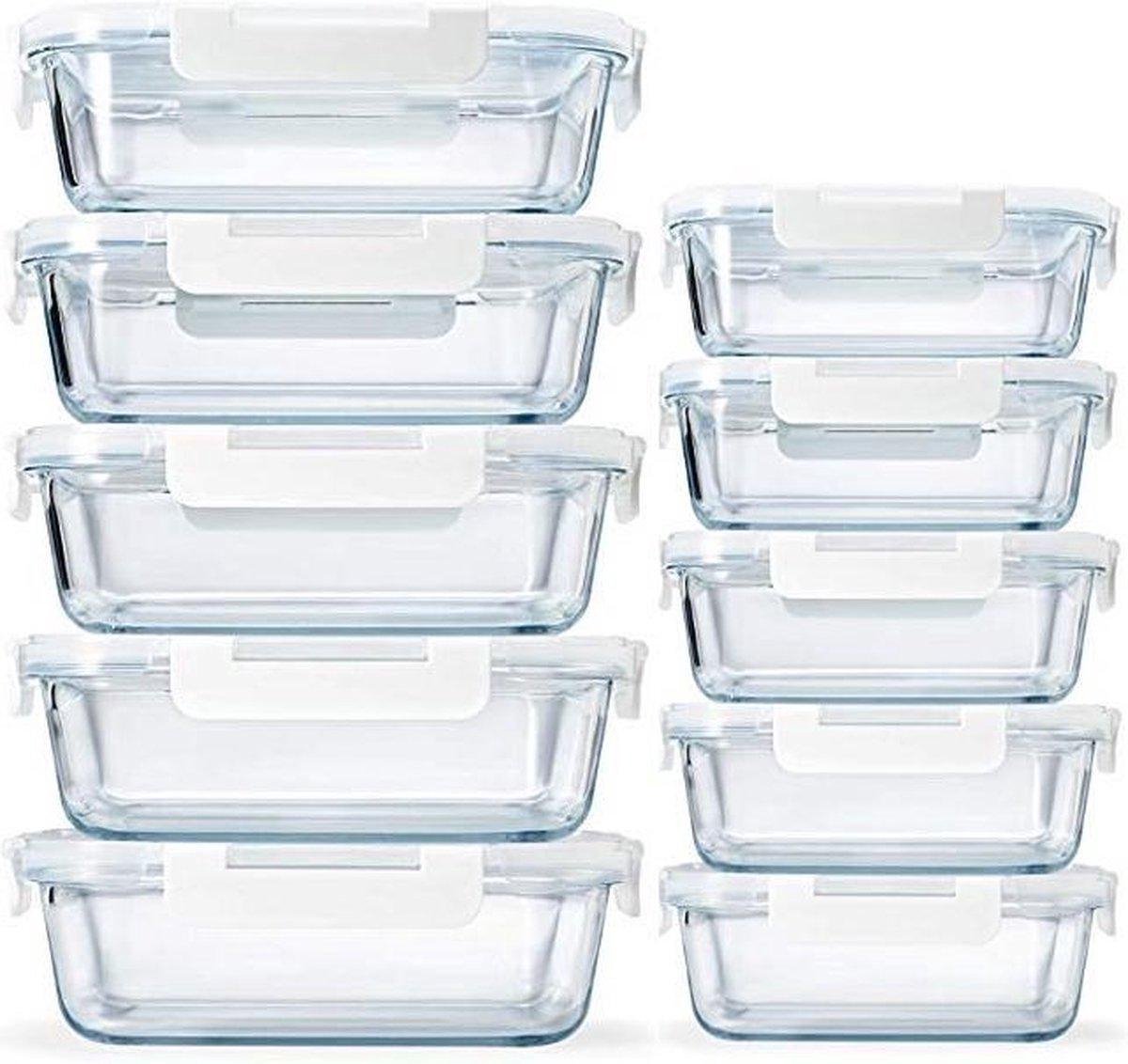 Pyrex - Schalenset Met Deksel - Glas | bol