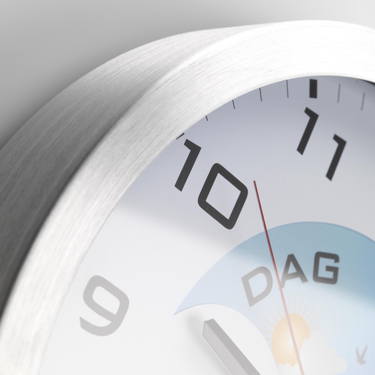 Fysic FK150 - Analoge Dementieklok - Dag en Nacht aanduiding - 30 cm ...