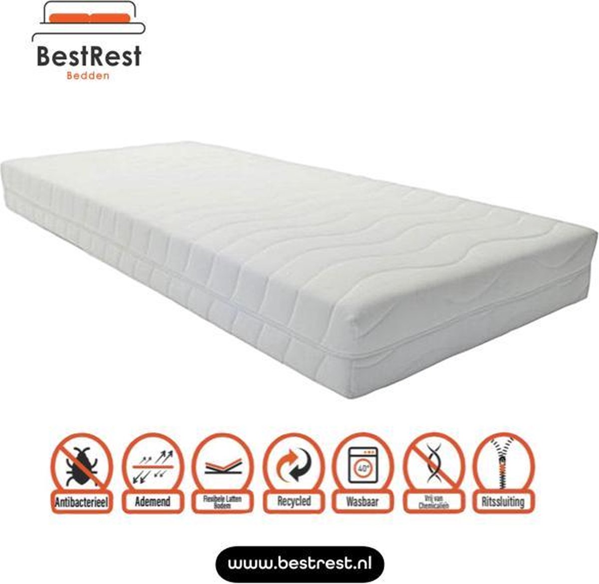 Latex matras - pocketvering matras - 100% - natuurlatex ...