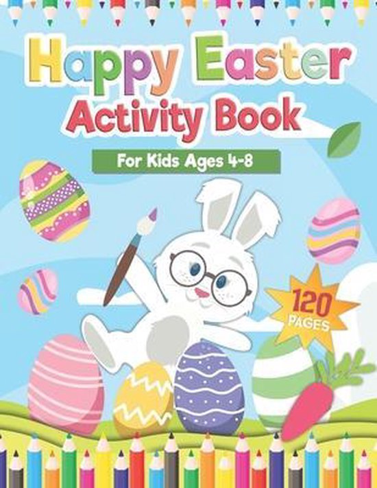 Happy Easter Activity Book for Kids Age 4-8, Melody Simmons ...