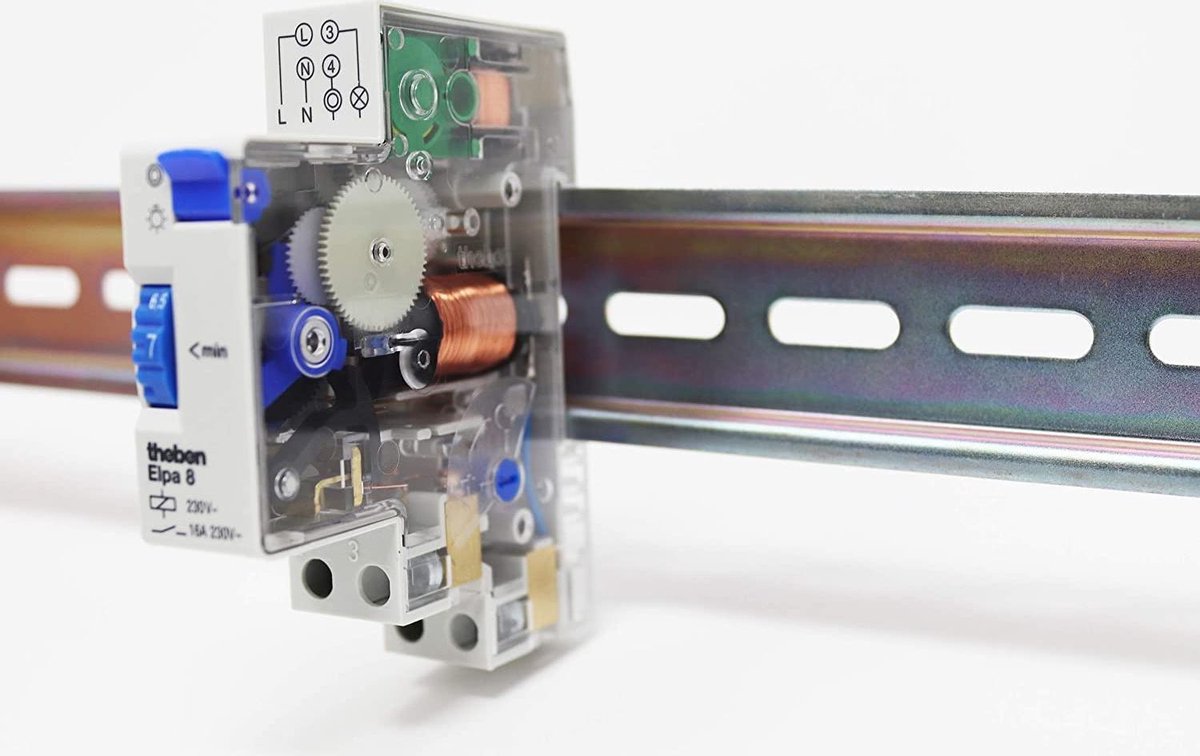 Theben MP008002 ELPA 8 minuterie d'éclairage d'escalier - minuterie d'escalier,... | bol.com