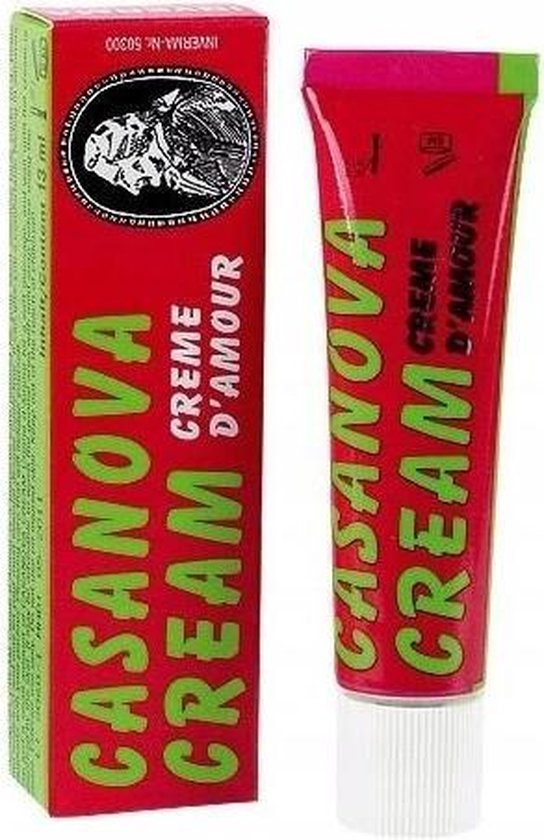 Casanova Cream - Libido Booster - Libido Zalf - 13ml | bol