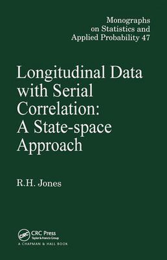 Longitudinal Data with Serial Correlation | 9780367450083 | Richard .H. Jones | Boeken | bol.com