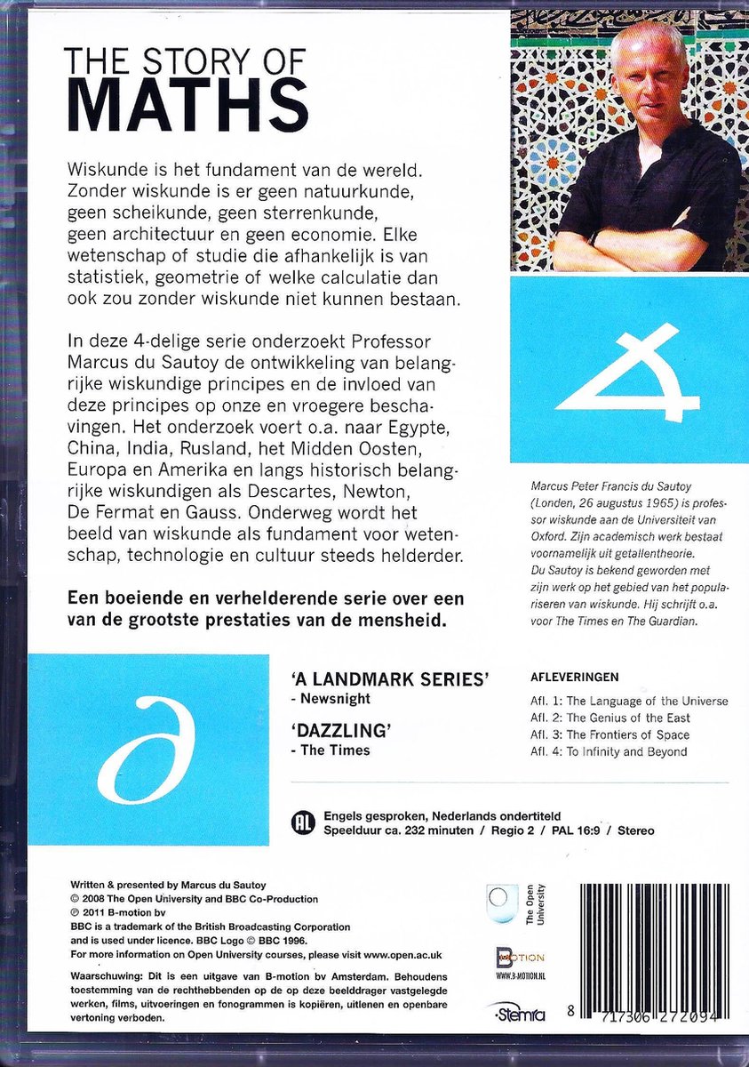 Story Of Maths (DVD) (Dvd), Geen geweld | Dvd's | bol