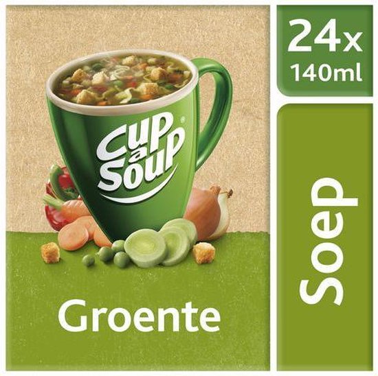Cup-a-soup unox groente 140ml | Doos a 24 portie | bol