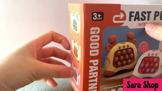 Fidget toy Pop it game kindercadeau - Pop it spel - fidget toys ...