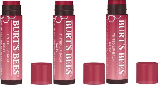 BURT'S BEES - Tinted Lip Balm Daisy - 3 Pak | bol