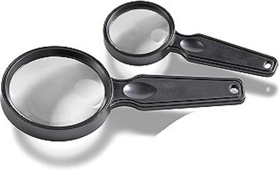 Techni Science Vergrootglas - 55mm - Vergroting 3x / 6x - Loep - Zwart ...