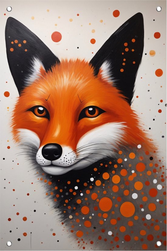 Affiche de jardin renard - Affiche de jardin renard - Posters animaux ...