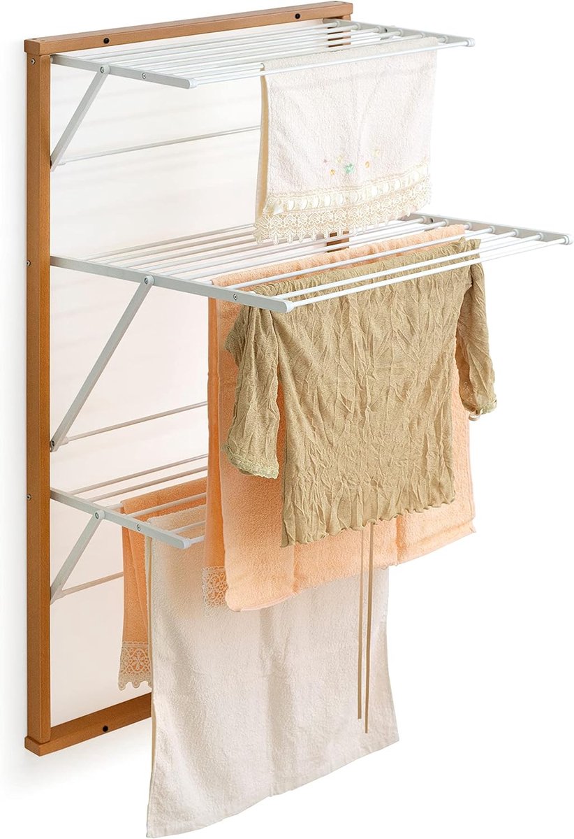 Equivera Wanddroogrek - Wanddroogrek Inklapbaar - Droogrek - Wand ...