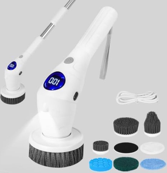 Multi Scrubber - Elektrische Schoonmaakborstel - Elektrische Schrobborstel -... | bol
