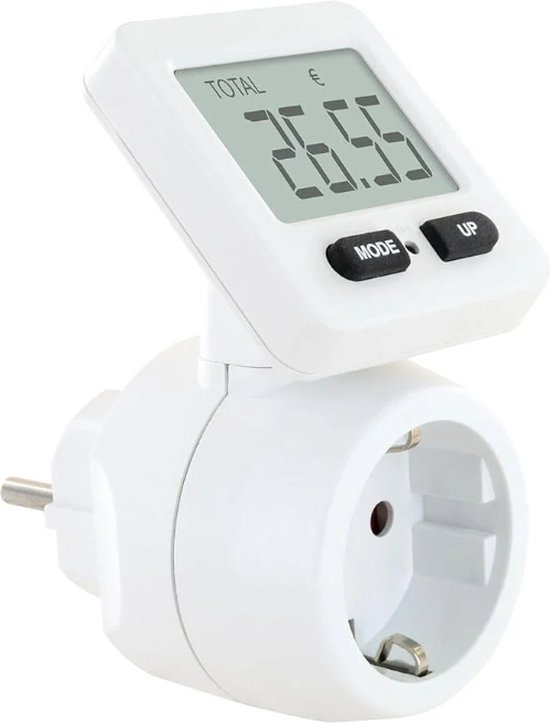 SCHWAIGER Energiemeter Verbruiksmeter - Digitale energiemeter kWh meter ...
