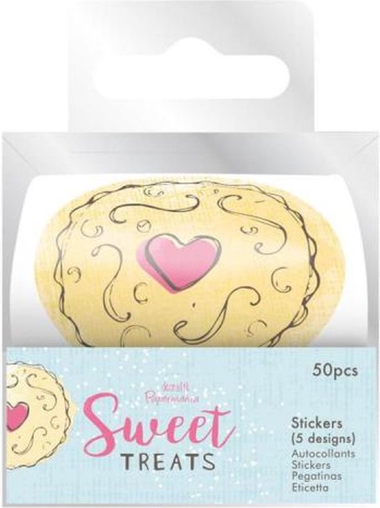 Sticker Roll (50pcs) - Sweet Treats | bol
