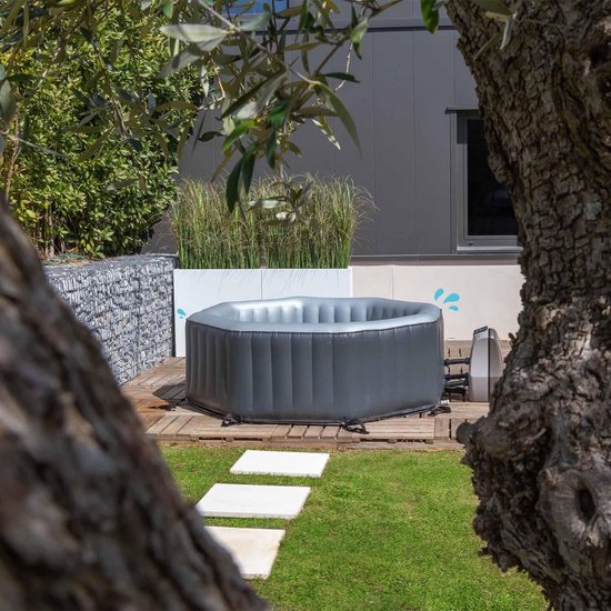 Jacuzzi - RelaxRipple Spa: Opblaasbare Jacuzzi voor 5/6 Zitplaatsen ...