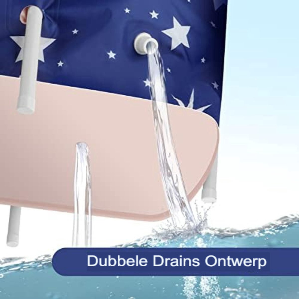 Zitbad - Bath Bucket - Bad Bucket - 113x68x57cm - Blauw | bol