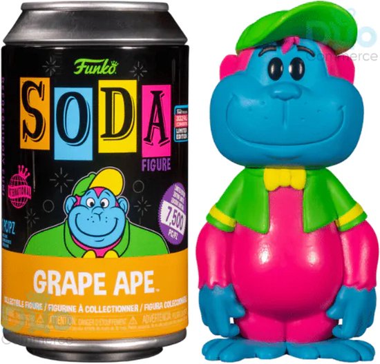 Funko SODA Pop! The Great Grape Ape Show - Grape Ape Blacklight ...