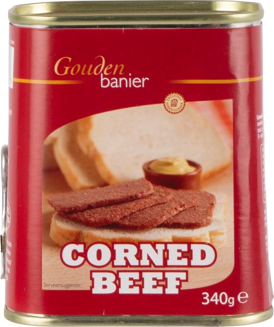 Gouden Banier Corned beef 6 blikken x 340 gram | bol