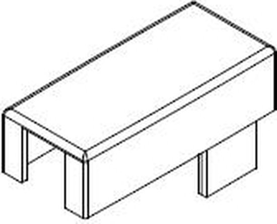 Guo Free match afdekkapje voor profiel (ev14), chroom | bol