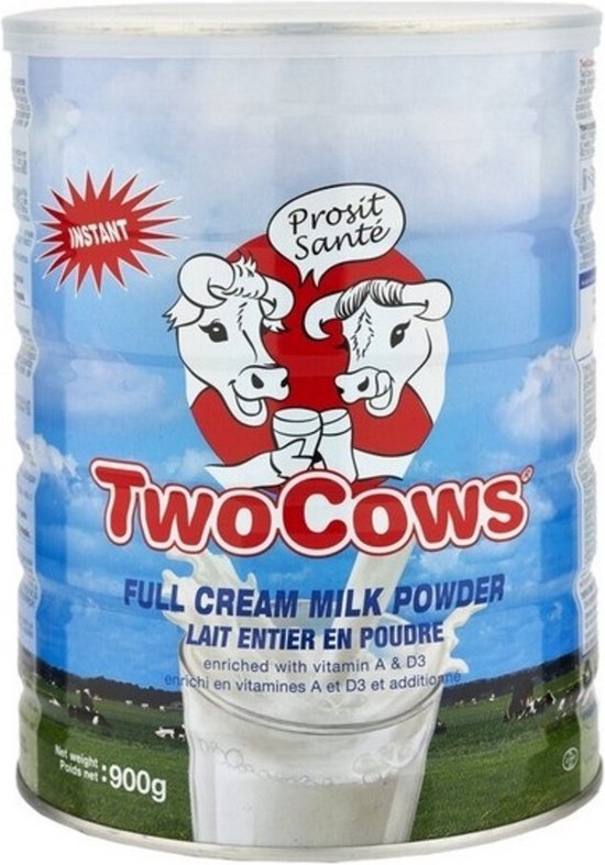 Two Cows Instant Melkpoeder 900 gr | bol