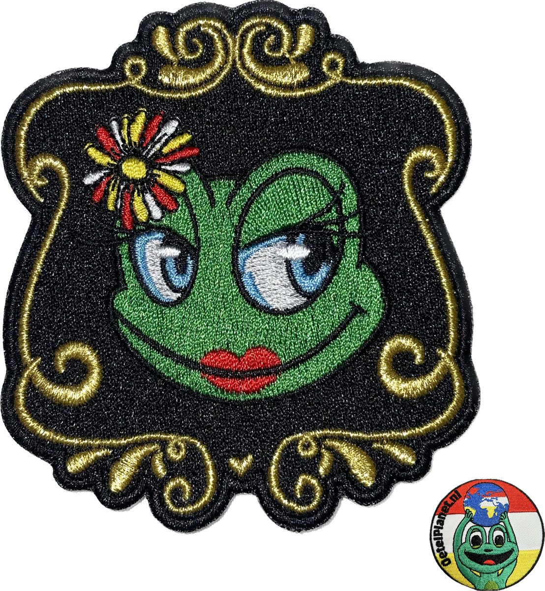 Vrouw Kikker Embleem - Carnaval Oeteldonk | bol