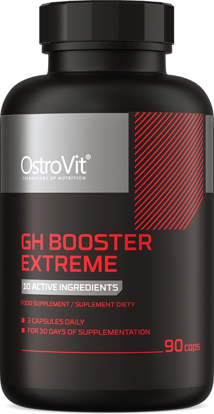OstroVit - GH Booster Extreme - 90 caps - l-arginine - GABA - L ...