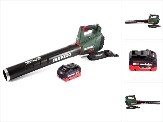 Metabo LB 18 LTX BL accubladblazer 18 V borstelloos + 1x accu 8.0 Ah ...