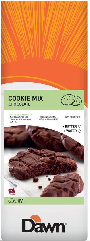 Dawn American choco cookie mix - Zak 3,5 kilo | bol