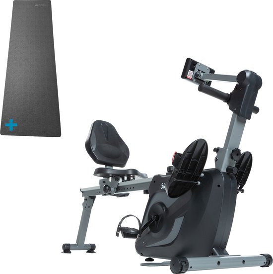 Skandika Vinur 3 in 1 Roeier, Ligfietsergometer, Krachtstation SET ...