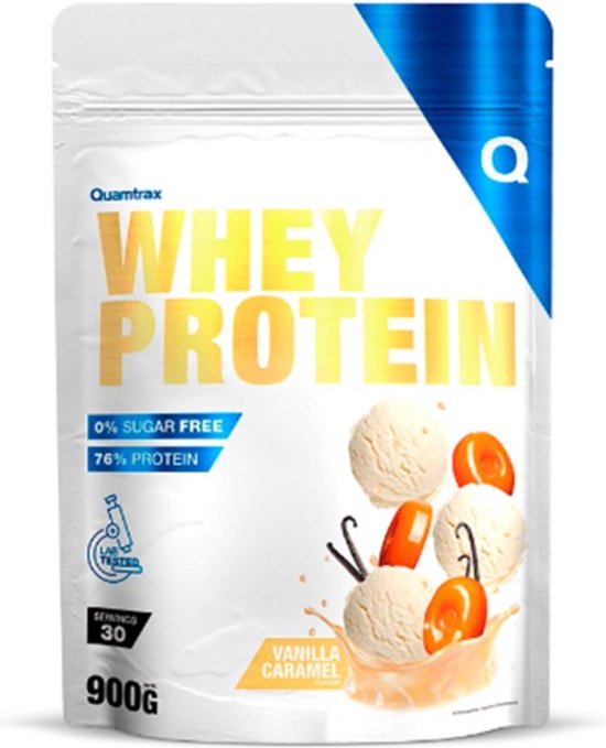 Quamtrax Whey Protein (900 gr) Vanille | bol