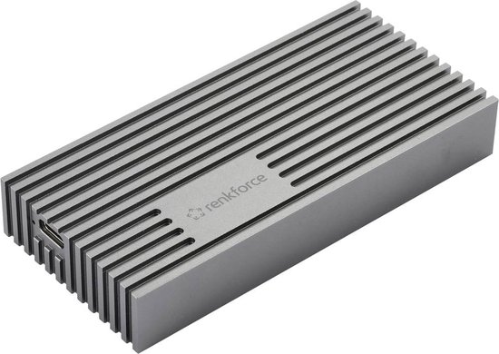 Renkforce RF-5596326 M.2 SSD-behuizing USB-C 4 40 GBit/s M.2 PCIe NVMe ...