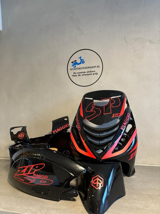 Piaggio Zip Sticker - Piaggio Zip Stickerset - Scooterstickers - Full ...
