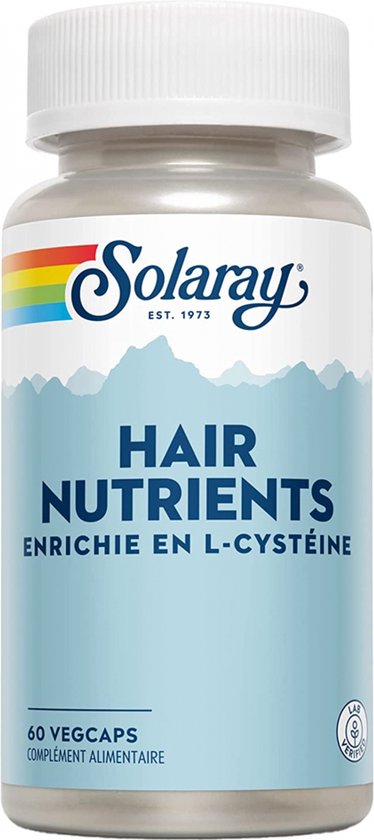 Solaray Hair Nutrients 60 Plantaardige Capsules | bol
