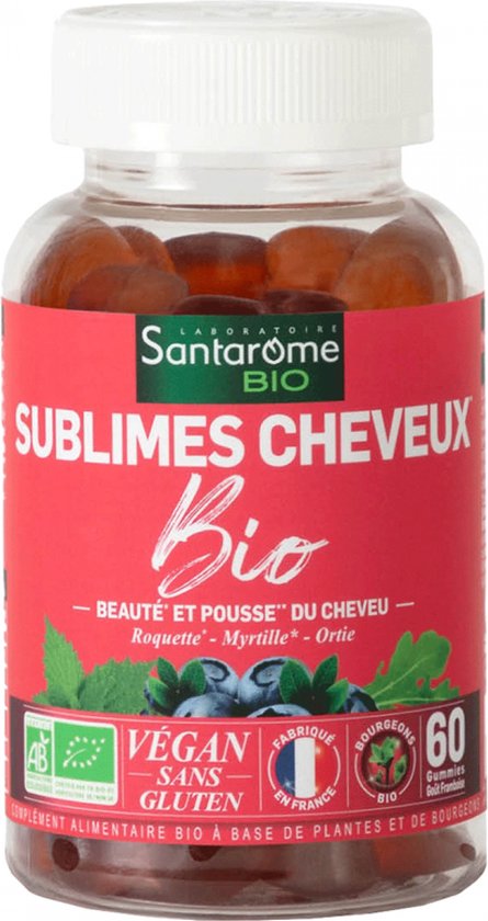 Santarome Organic Sublime Hair 60 Gummies | bol