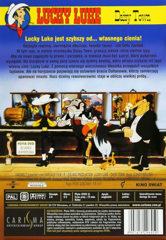 Lucky Luke Daisy Town [DVD] (Dvd), Pablo Templeton | Dvd's | bol
