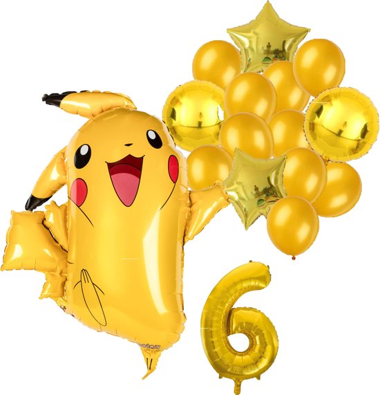Pokemon ballon set - 62x78cm - Folie Ballon - Pokemon - Pikachu ...