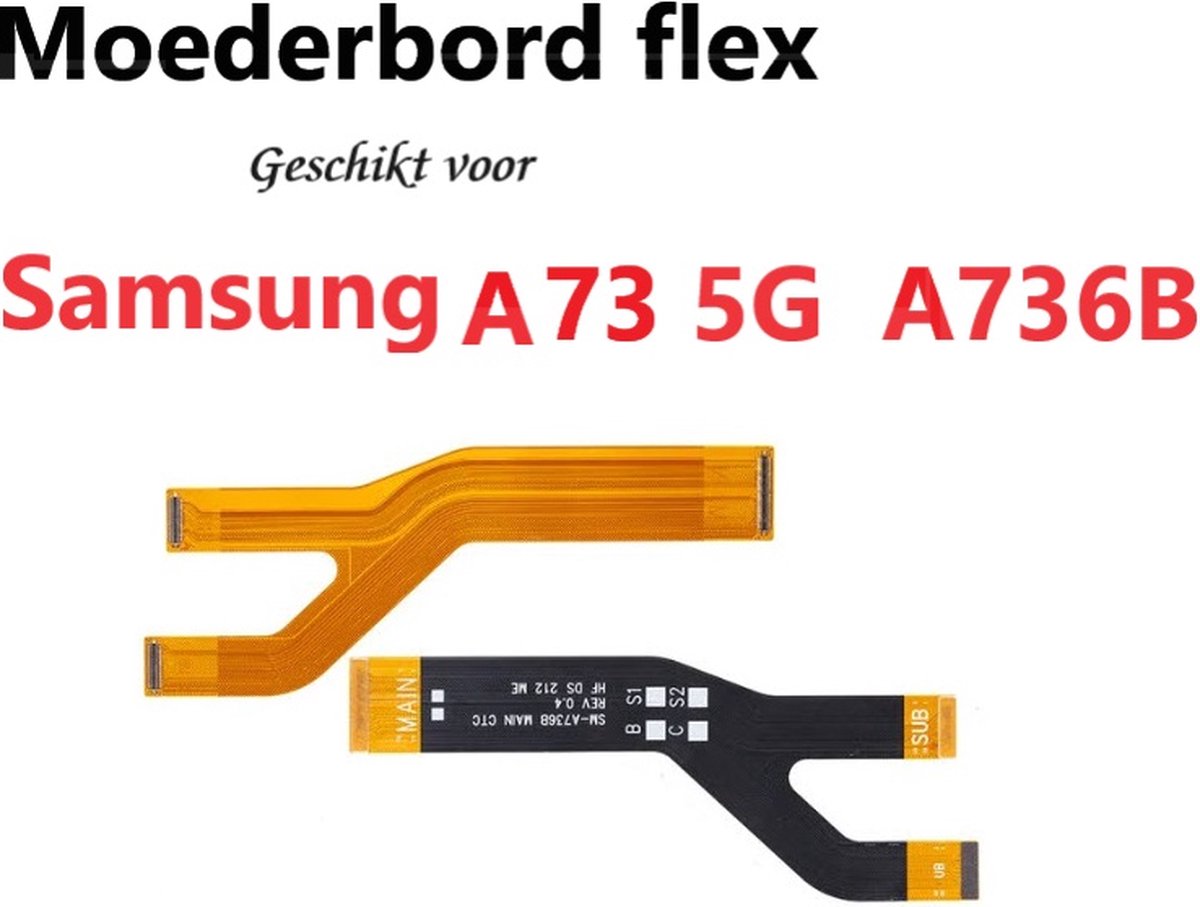 Samsung Galaxy A73 5G A736B Moederbord Connector Flex Kabel | bol
