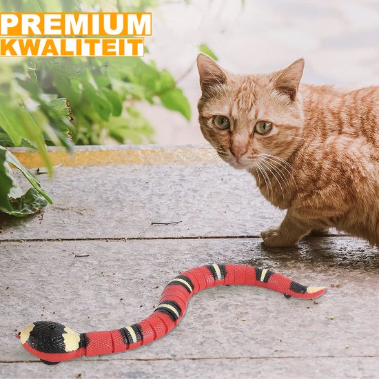 Smart Snake - Sensing Rode Slang - Kattenspeeltjes - Intelligentie ...